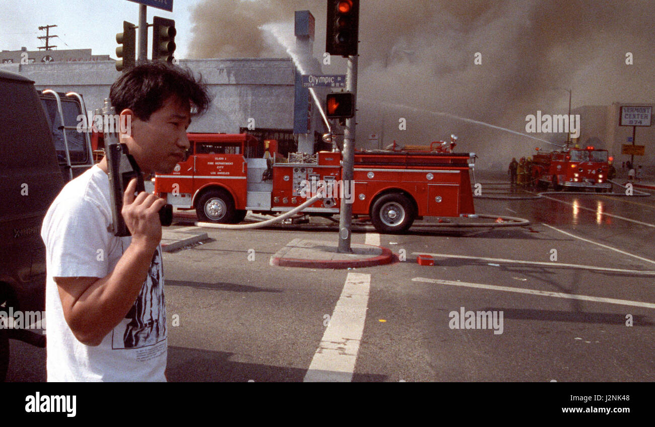 1992 los angeles riots hi-res stock photography and images - Alamy
