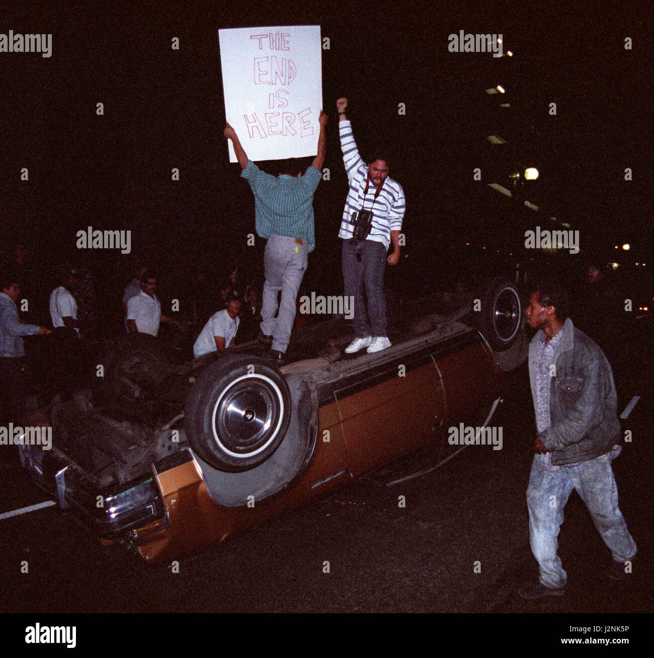 1992 la riots hi-res stock photography and images - Alamy