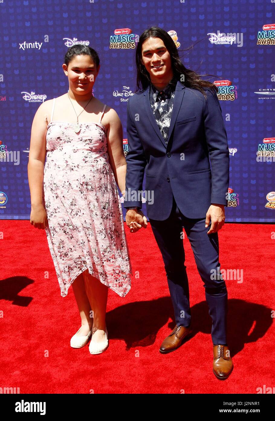Los Angeles, CA, USA. 29th Apr, 2017. Sage Stewart, Booboo Stewart at ...