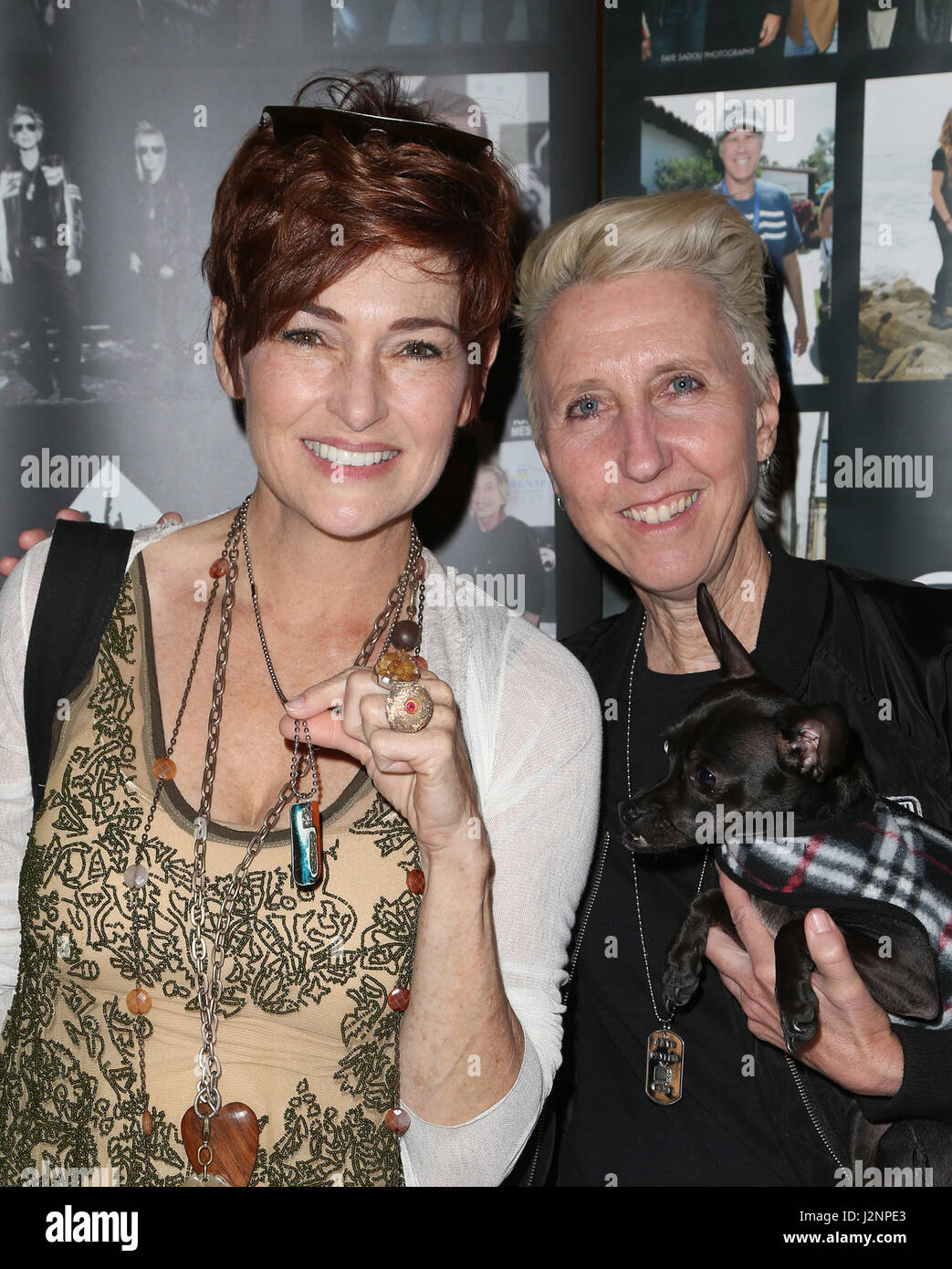 PASADENA, CA - April 29: Carolyn Hennesy, Sondra Piorek, At 2017 ...