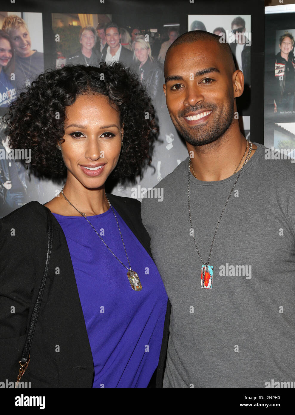 PASADENA, CA - April 29: Mercedes Cornett, Lamon Archey, At 2017 ...