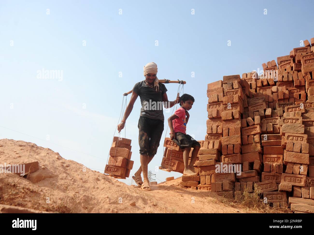 Allahabad, Uttar Pradesh, India. 30th Apr, 2017. Allahabad: An Indian ...