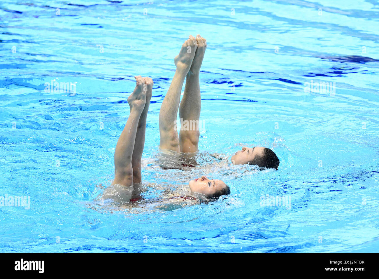 Tokyo, Japan. 29th Apr, 2017. Yumi Adachi & Atsushi Abe (JPN ...