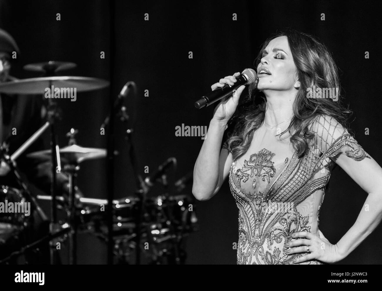 Las Vegas, NV, USA. 29th Apr, 2017. Severina in concert at The Chelsea ...