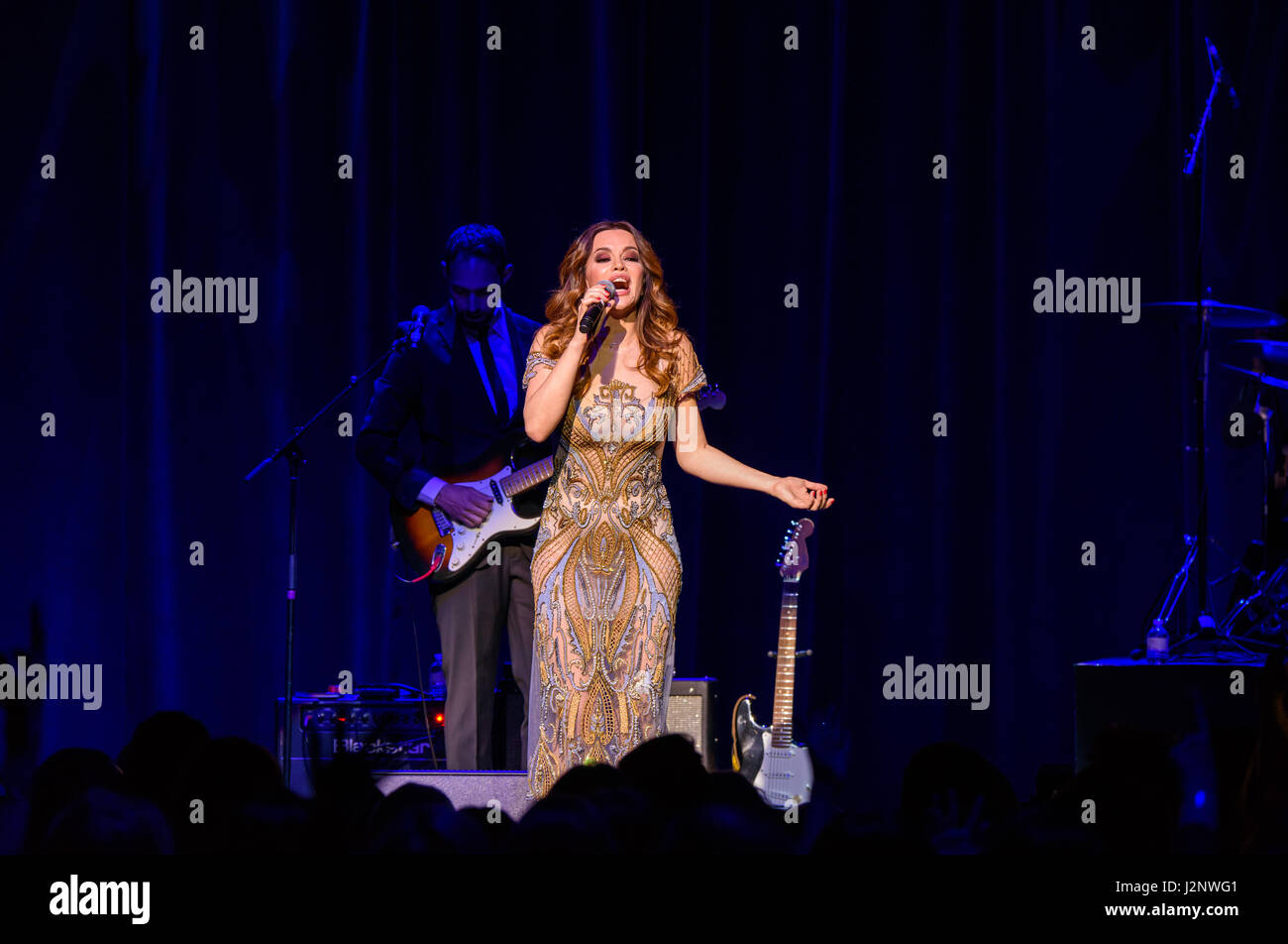Las Vegas, NV, USA. 29th Apr, 2017. Severina in concert at The Chelsea ...