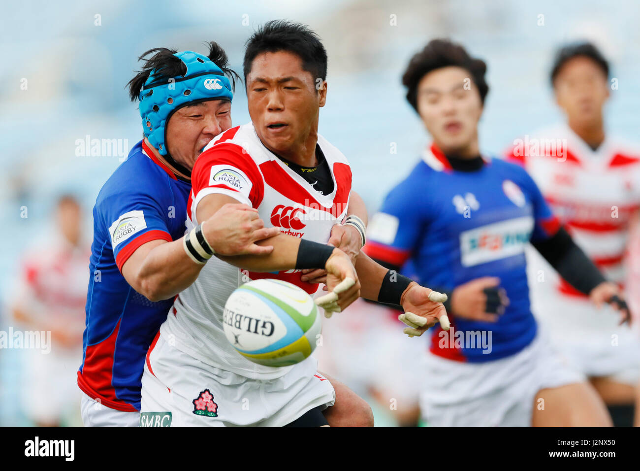 Tokyo, Japan. 29th Apr, 2017. Takuya Yamasawa (JPN) Rugby : Asia Rugby ...