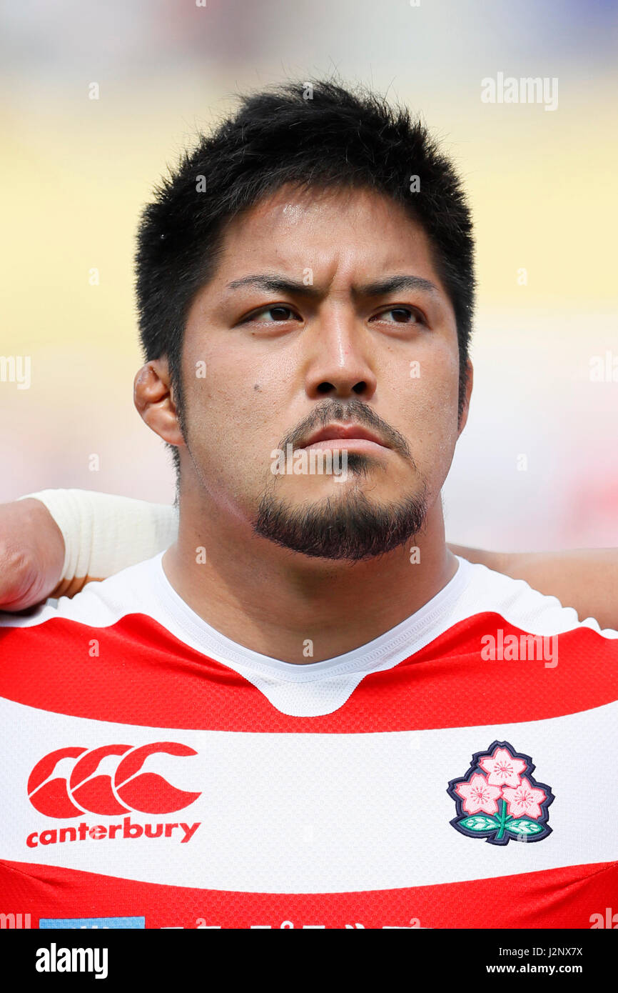 Tokyo, Japan. 29th Apr, 2017. Yu Chinen (JPN) Rugby : Asia Rugby Championship 2017 match between ...