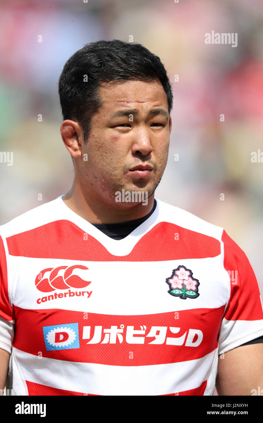 Tokyo, Japan. 29th Apr, 2017. Shintaro Ishihara (JPN) Rugby : 2017 Asia ...