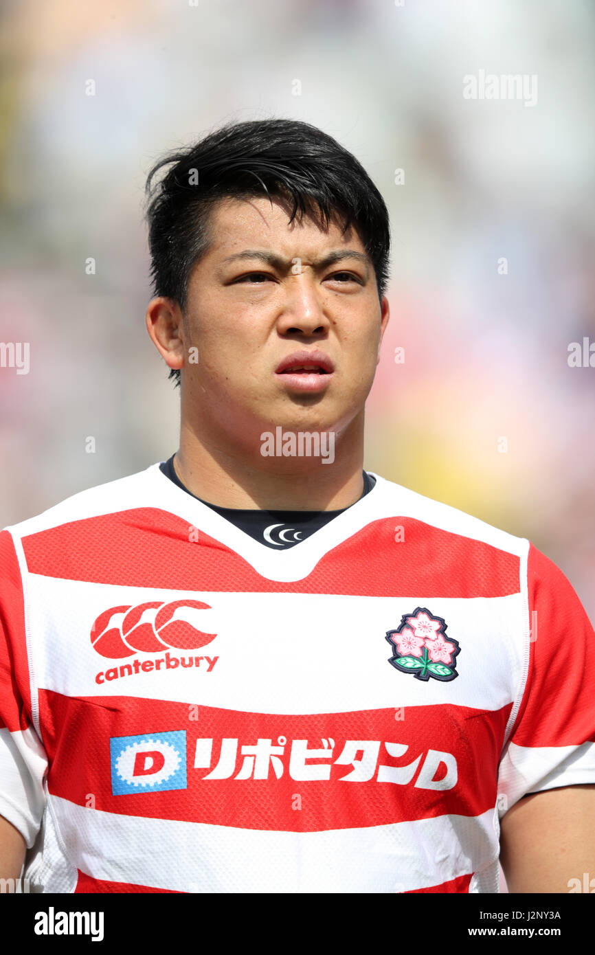 Tokyo, Japan. 29th Apr, 2017. Atsushi Sakate (JPN) Rugby : 2017 Asia ...