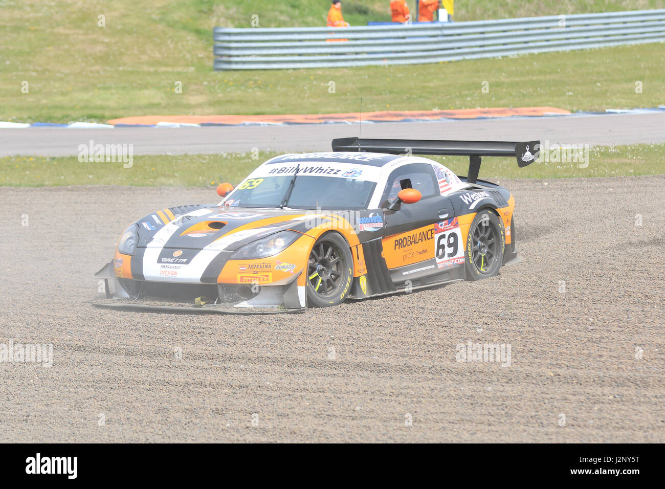 Rockingham, United Kingdom. 30th Apr, 2017. Century Motorsport Car 69 ...