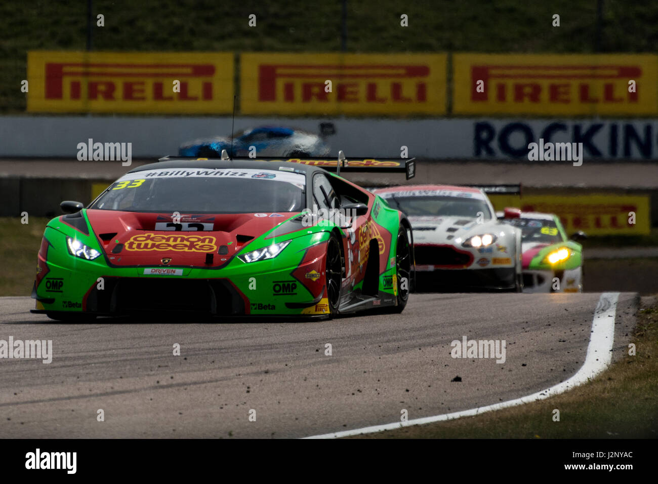 Corby, Northamptonshire, UK. 30th April, 2017. British GT racing driver ...