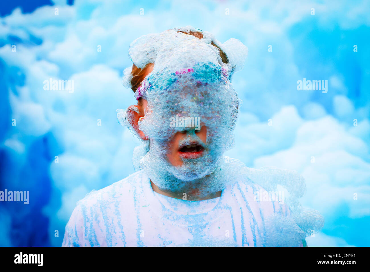 Glasgow, UK. 30th Apr, 2017. Glasgow's Bellahouston Park was ...