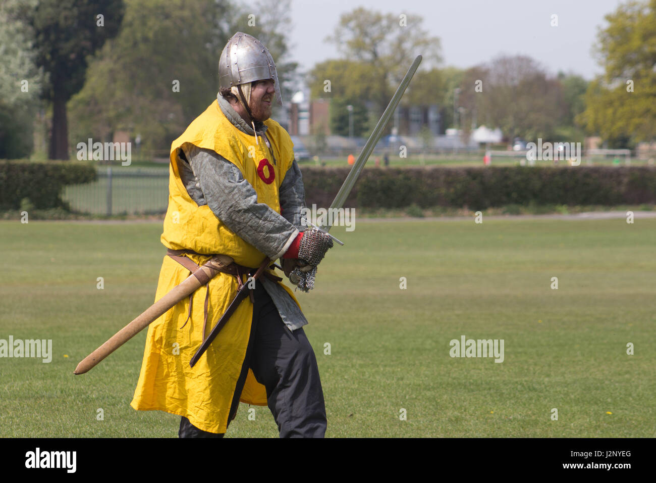 Cottingham, UK. 30th Apr, 2017. Hull University Reenactment Society ...
