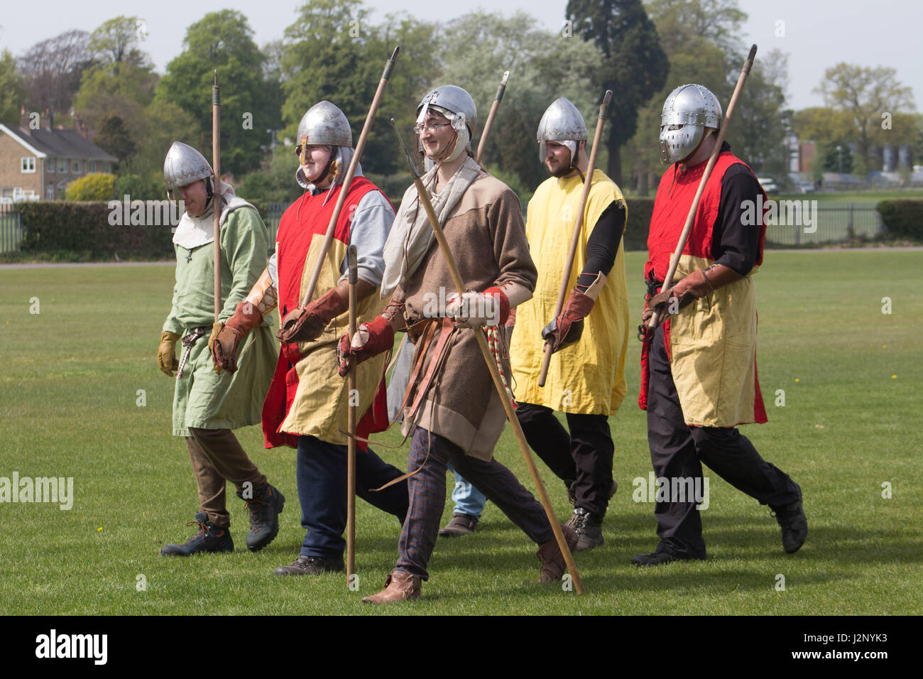 Cottingham, UK. 30th Apr, 2017. Hull University Reenactment Society ...