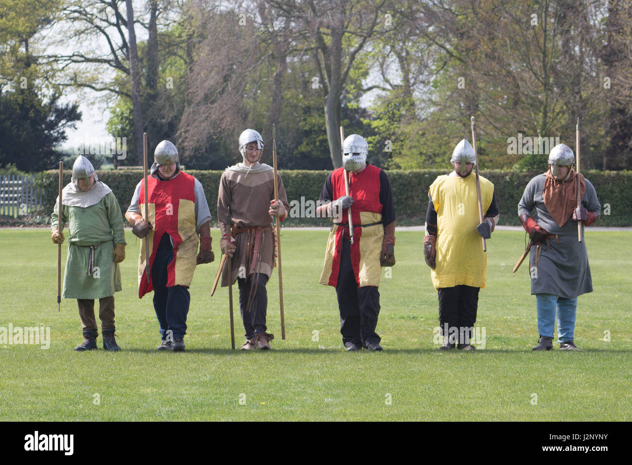 Cottingham, UK. 30th Apr, 2017. Hull University Reenactment Society ...