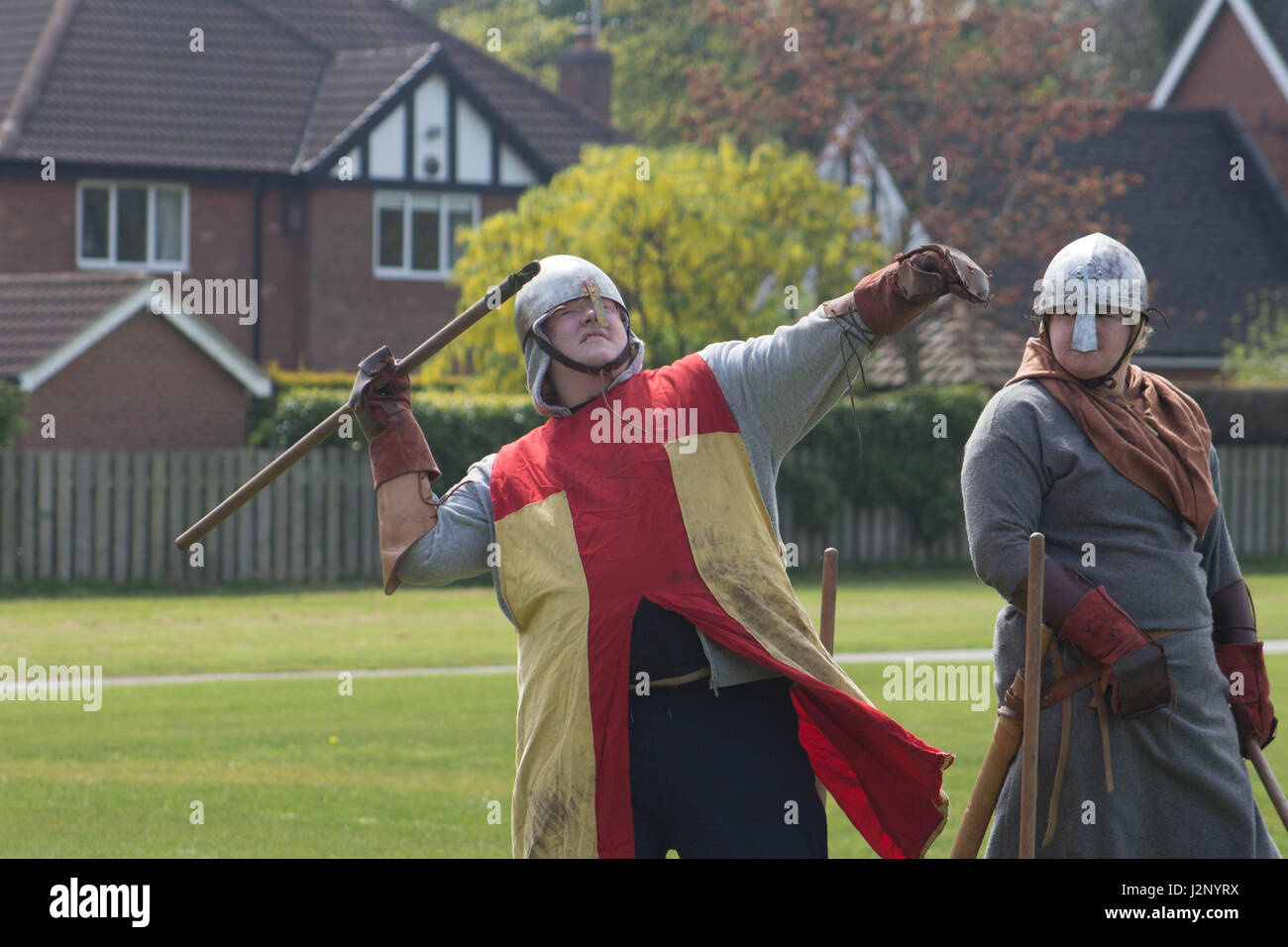 Cottingham, UK. 30th Apr, 2017. Hull University Reenactment Society ...