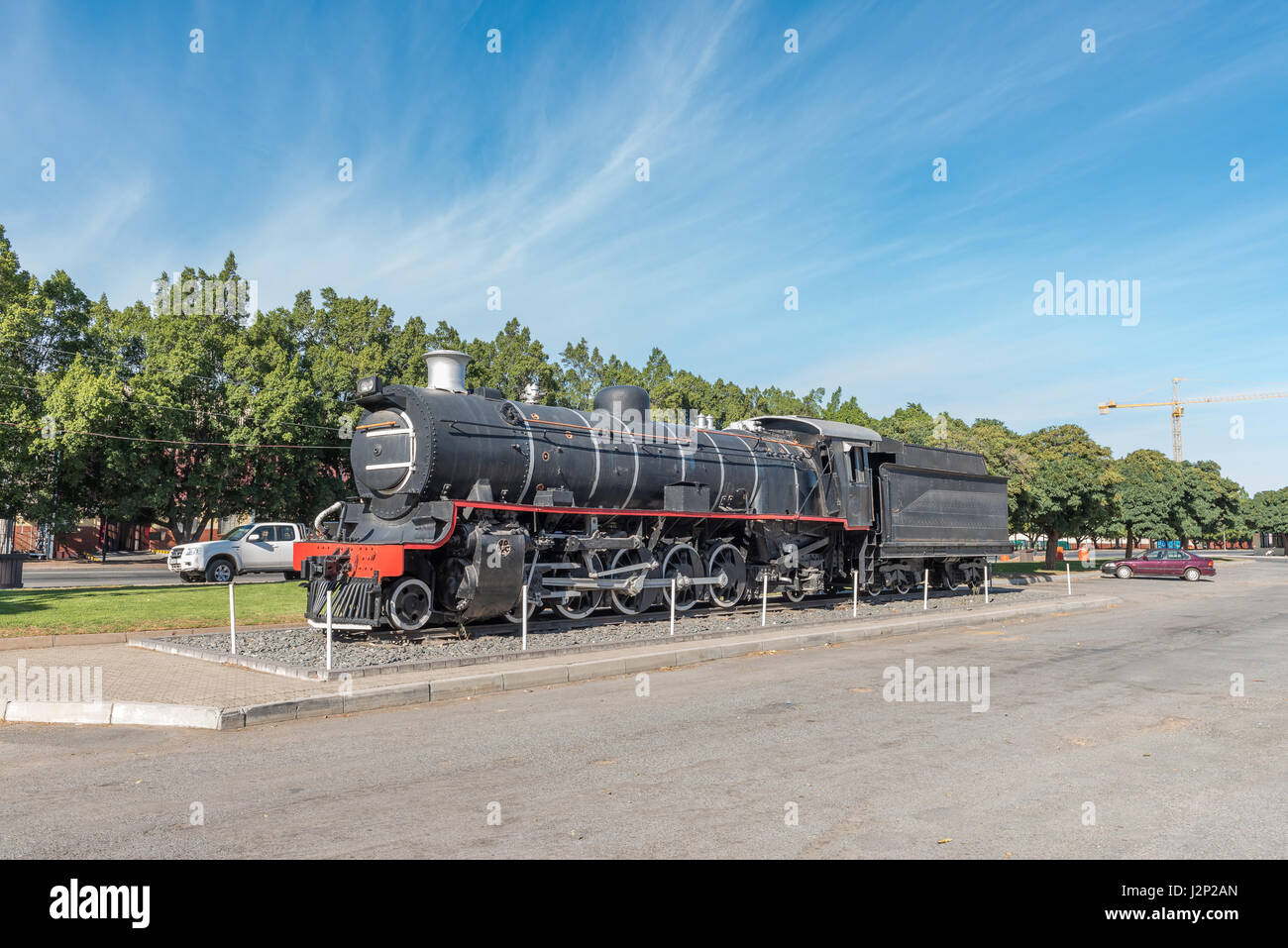 ASHTON, SOUTH AFRICA - MARCH 26, 2017: A class CRB steam engine at ...