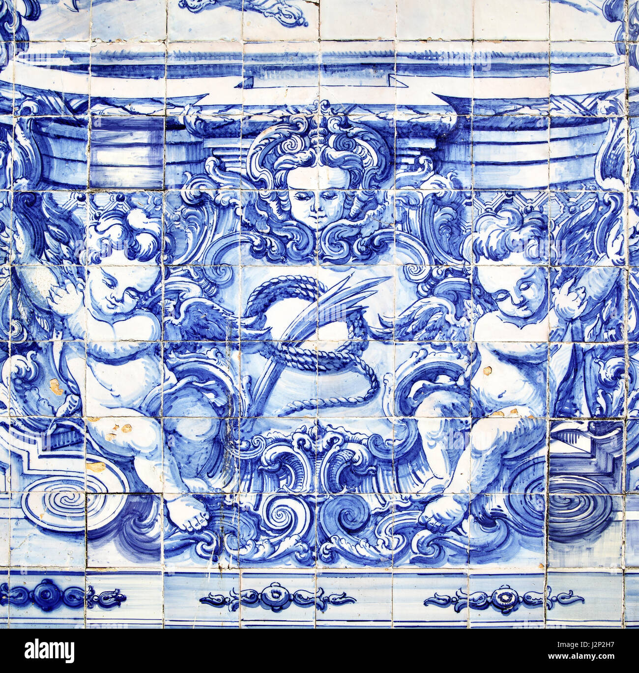 Azulejo Decoration High Resolution Stock Photography and Images - Alamy