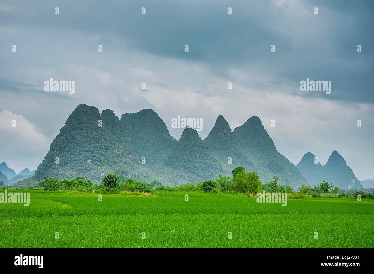Beautiful countryside scenery in summer Stock Photo - Alamy