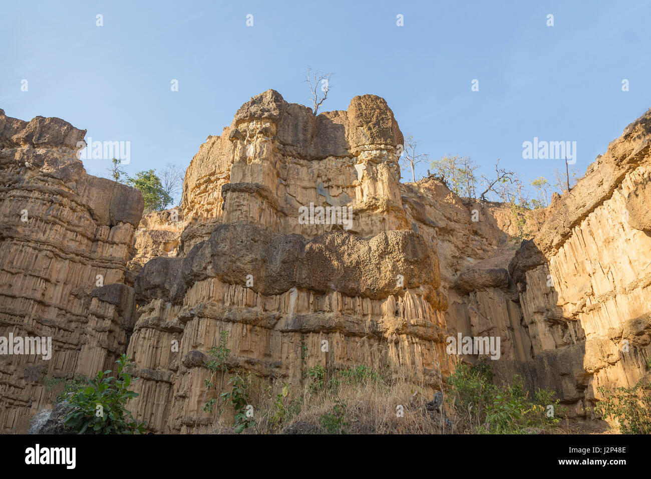 Pha Chor Canyon, the Grand Canyon of Chiang Mai, Thailand Stock Photo ...
