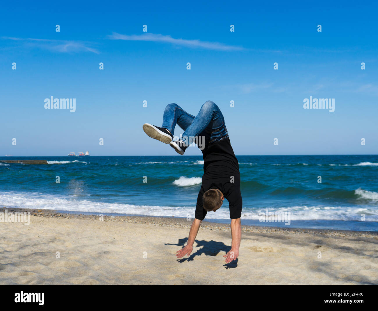 Someone Doing A Somersault