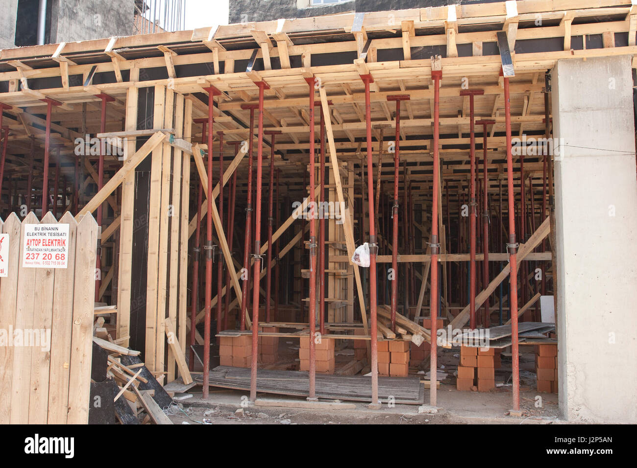 6th May 2012 - Turkish construction sites in progress Stock Photo - Alamy