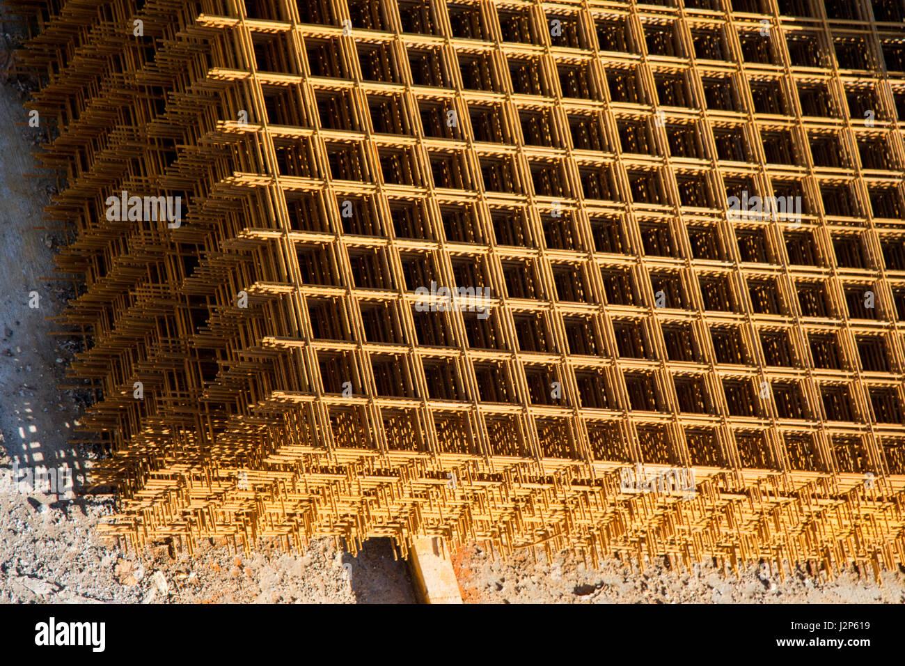 Iron bars reinforcement concrete bars with wire rod for house ...