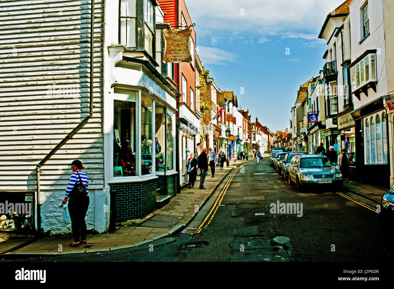 High Street Rye, East Sussex Stock Photo - Alamy