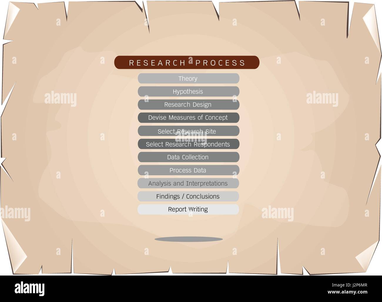 Business and Marketing or Social Research Process,Eleven Step of ...