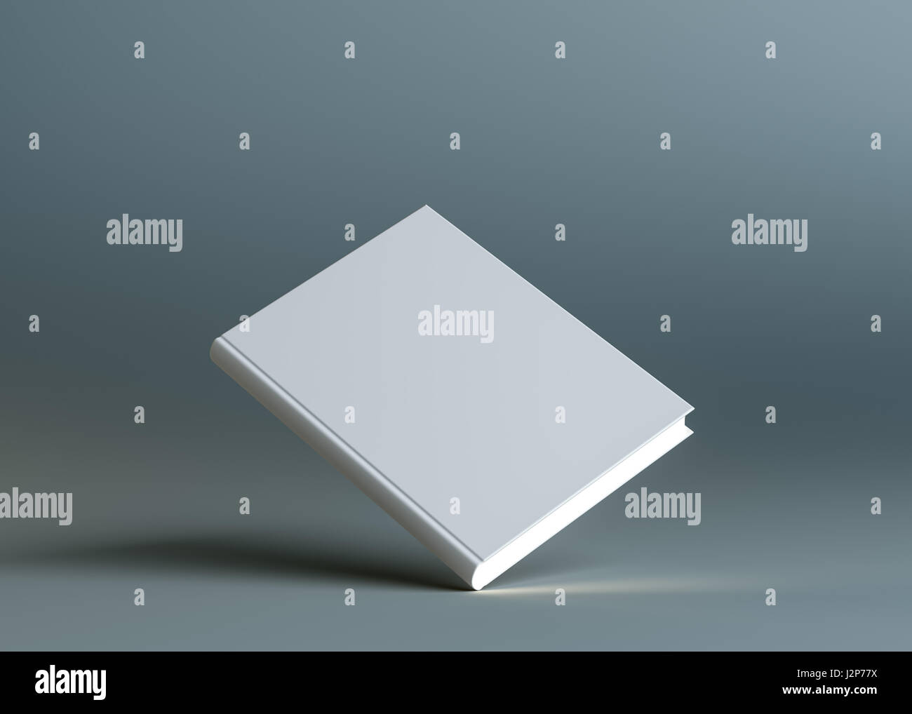 A closed white empty book stands on the corner Stock Photo - Alamy
