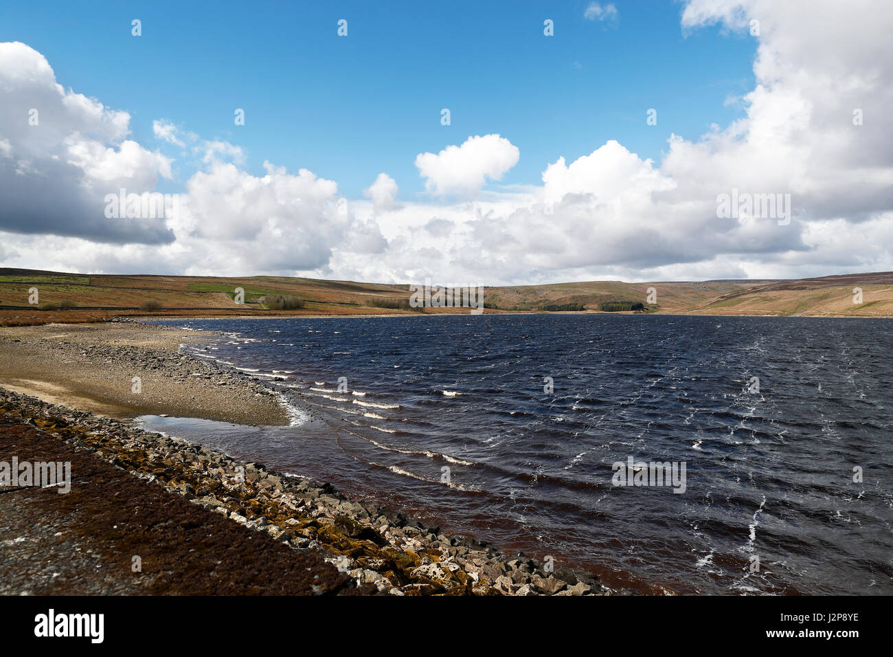 Grimwith reservoir appletreewick moor hi-res stock photography and ...