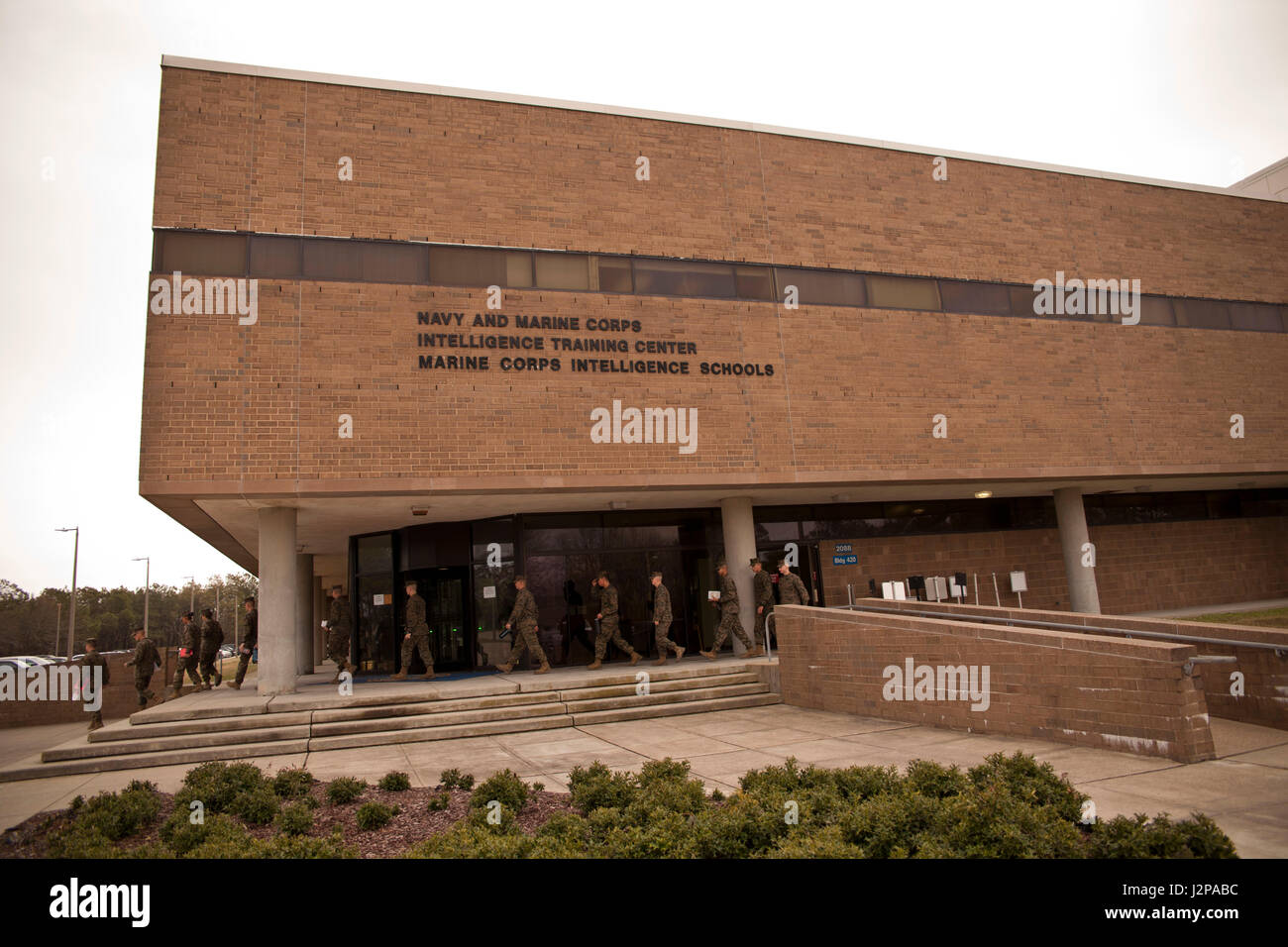 U.S. Marines attend the Marine Corps Intelligence Schools, Navy and ...