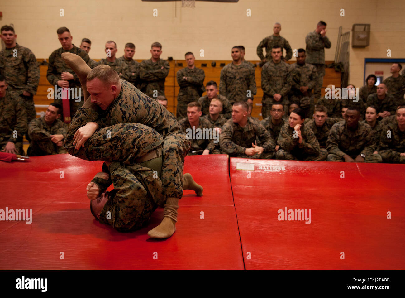 U.S. Marines assigned to Marine Corps Intelligence Schools, Navy and ...