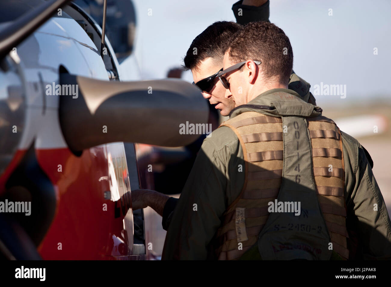 U.S. Marine Corps officers assigned to the Basic Flight Training Course ...
