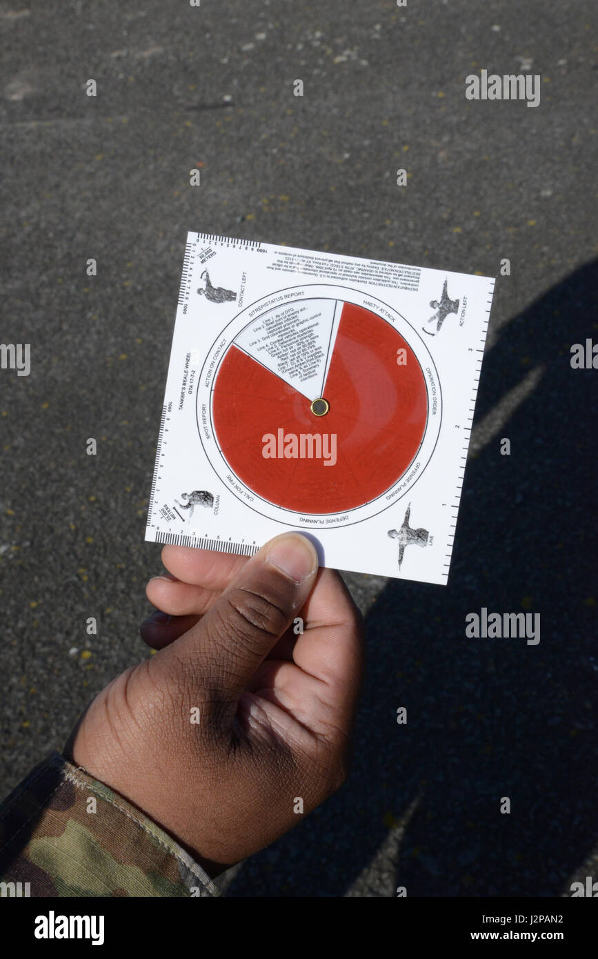 View of “Tanker’s Beatle Wheel”, used by U.S. Soldiers of 39th Signal ...