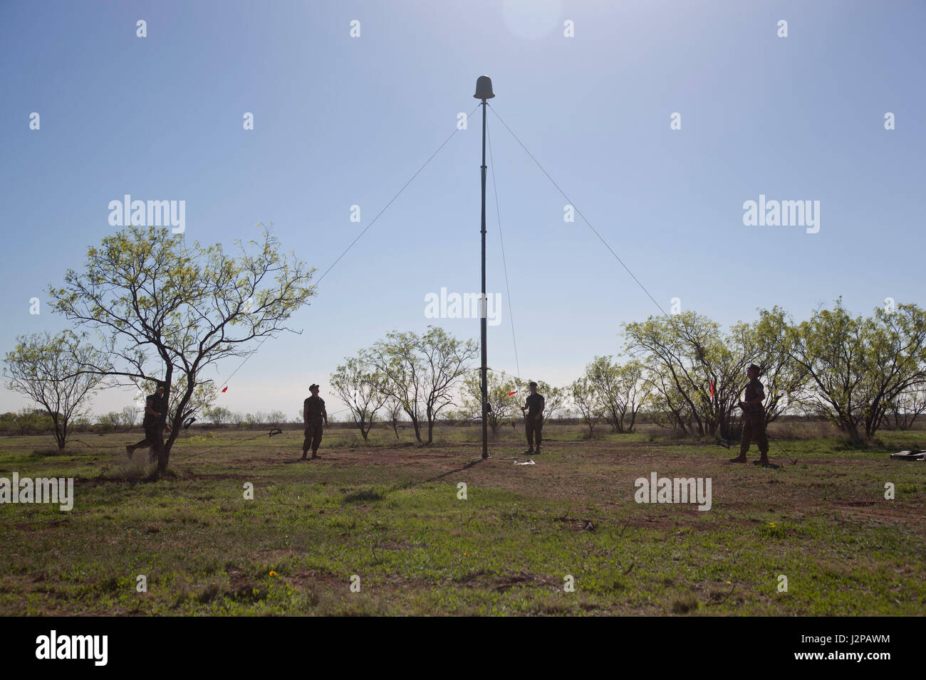 U.S. Marines assigned to the Tactical Signals Intelligence Operators ...