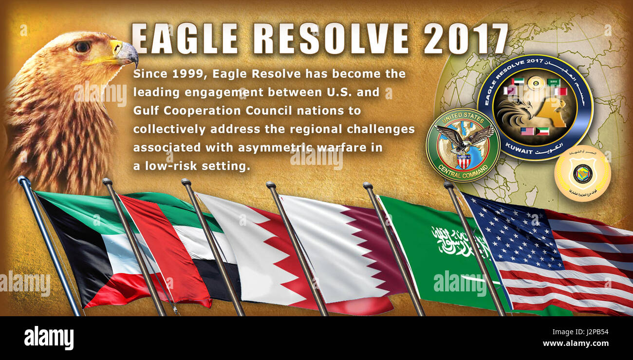 Exercise Eagle Resolve – Illustration Stock Photo - Alamy