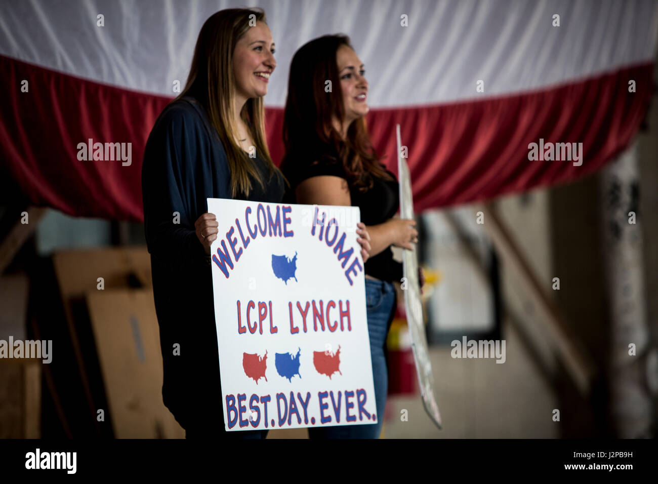 Friends and families of Marines with Marine Tactical Electronic Warfare ...