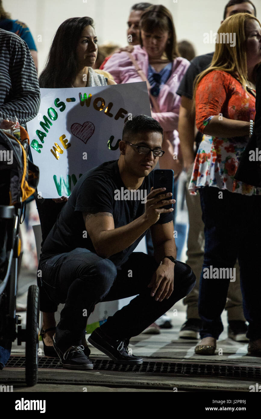 Friends and families of Marines with Marine Tactical Electronic Warfare ...