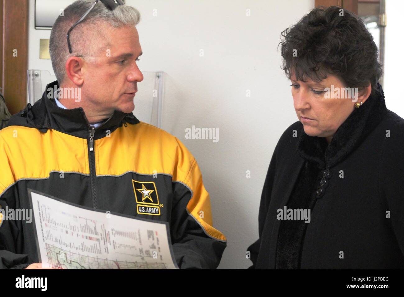 Brad Stewart, director of the Directorate of Plans, Training ...