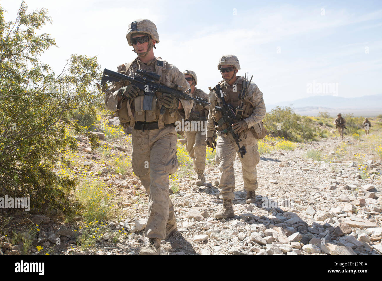 U.S. Marines with Echo Company, 2nd Battalion, 6th Marine Regiment, 2nd ...