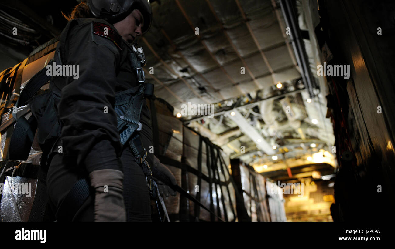 AGADIR, Morocco—Staff Sgt. Ariel Reed, 123rd Airlift Wing loadmaster ...