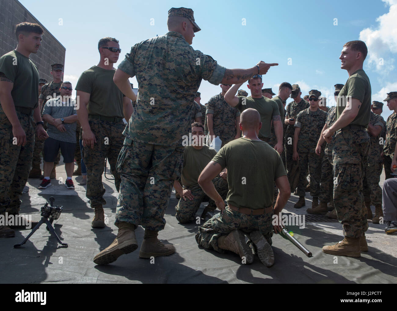 U.S. Marines with Alpha Company, 2d Assault Amphibian Battalion, 2d ...