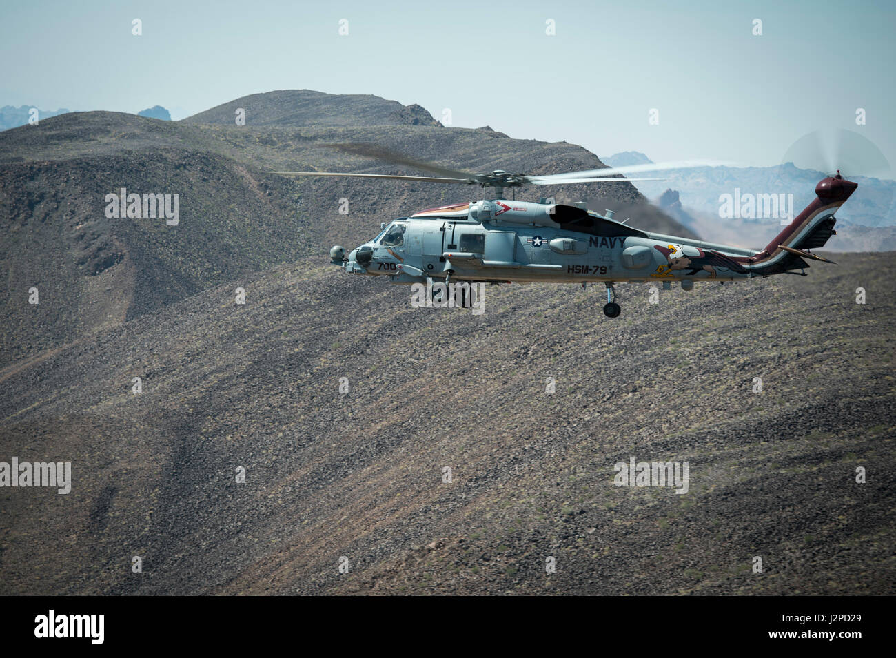 A U.S. Navy Helicopter Maritime Strike Squadron 79 MH-60R Seahawk ...
