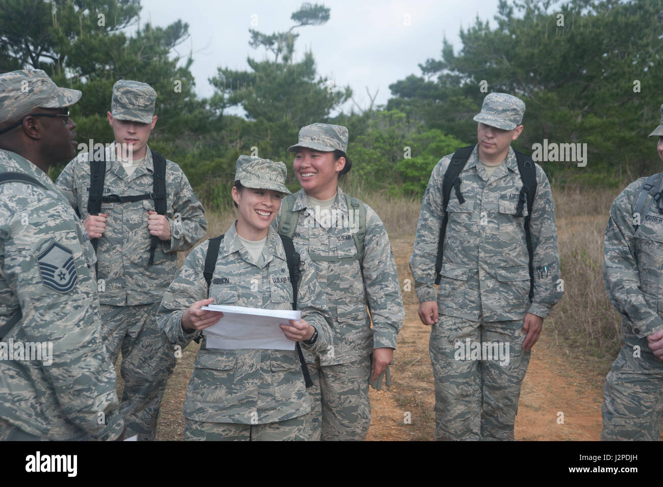 U.S. Air Force Senior Airman Christina Gibson, 18th Medical Group ...