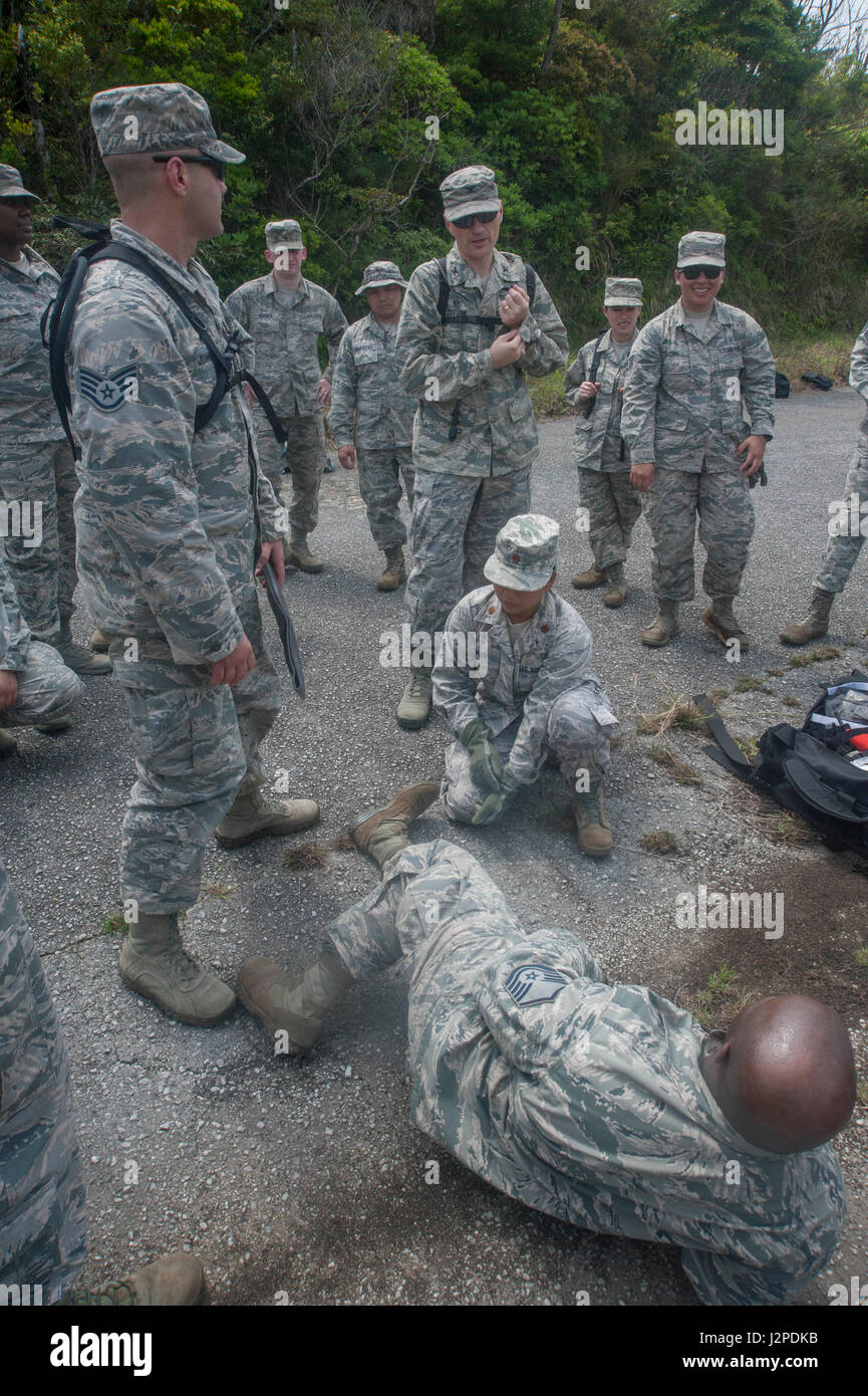 Airmen assigned 18th medical hi-res stock photography and images - Alamy