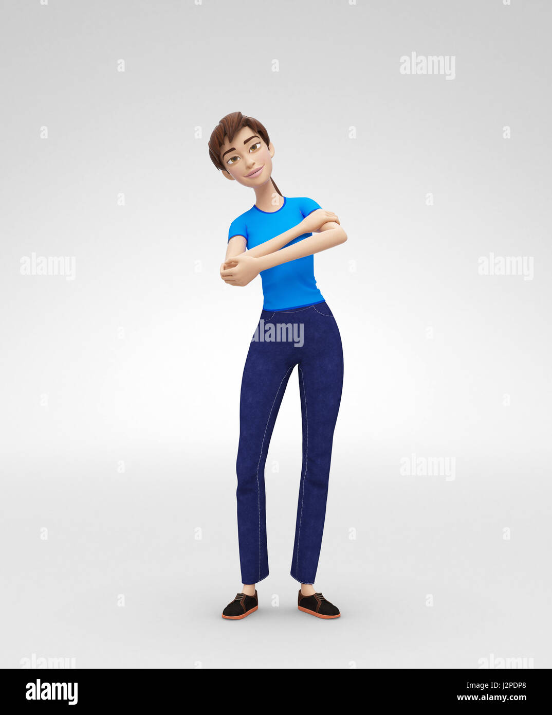 Funny cartoon character dancing animation hi-res stock photography and ...