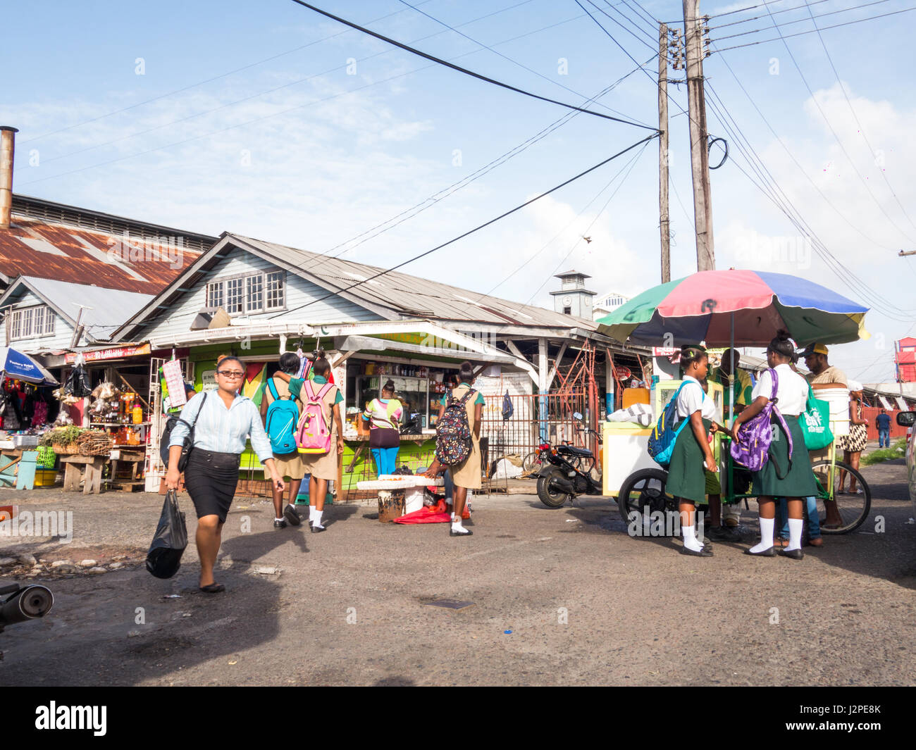 Bourda market guyana hi-res stock photography and images - Alamy