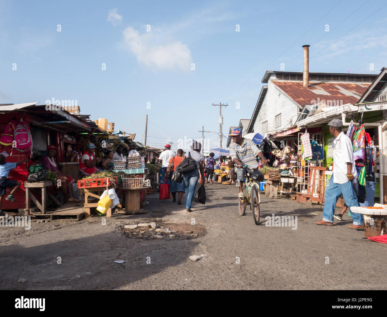 Guyana georgetown market hi-res stock photography and images - Alamy