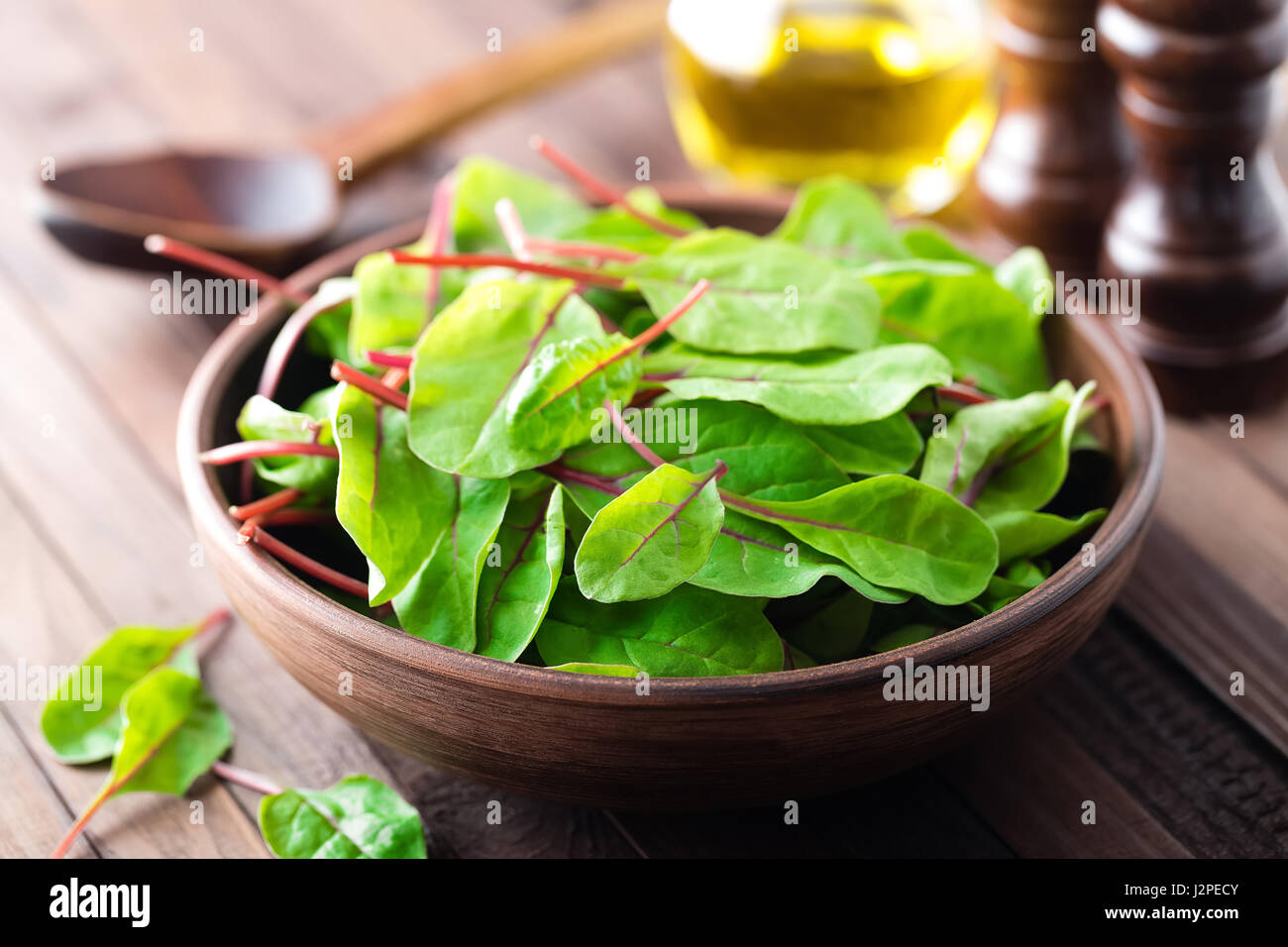Fresh mangold leaves, swiss chard or leaf beet Stock Photo - Alamy